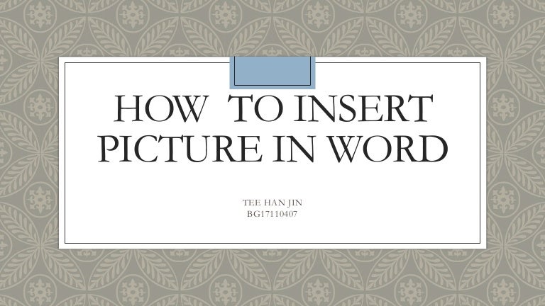 how-to-insert-picture-in-word