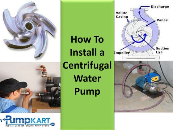 How to Install Water Pump | Water Pump Installation - Pumpkart.com
