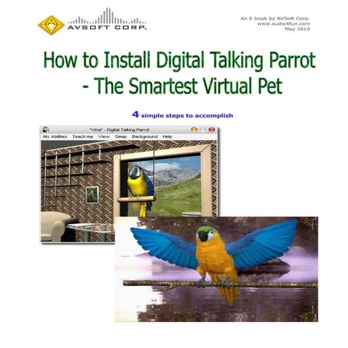 How to Install Digital Talking Parrot - The Smartest Virtual Pet | PDF ...