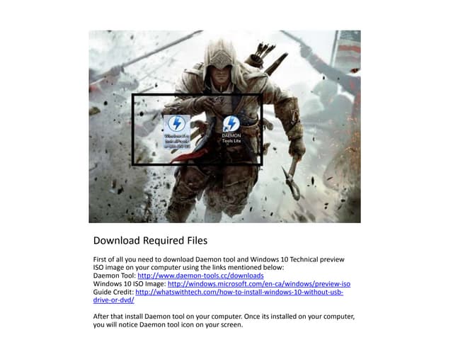 Installing Windows-10 | PPTX