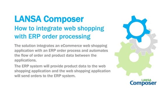 Why use LANSA Composer for business process integration | PPT