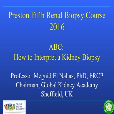 How to Interpret a Kidney Biopsy | PPT