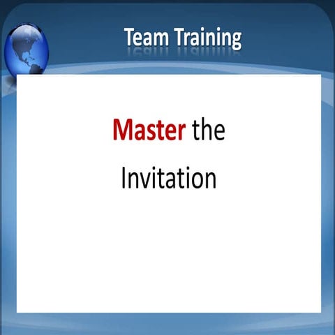 How to invite | PPT