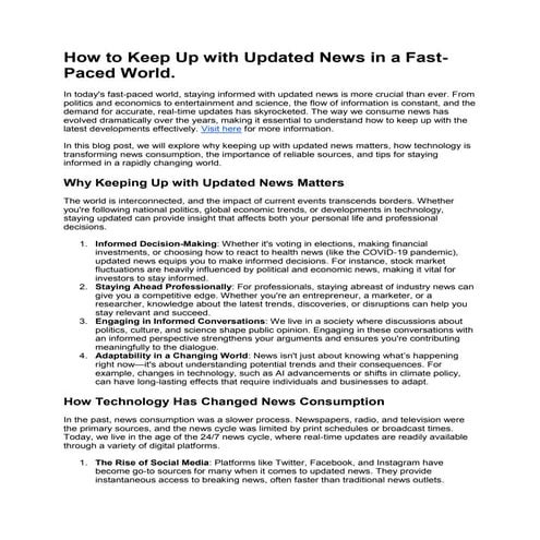 How to Keep Up with Updated News in a Fast.pdf