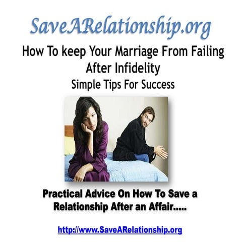 How to keep_your_marriage_from_failing_after_infidelity | PPT