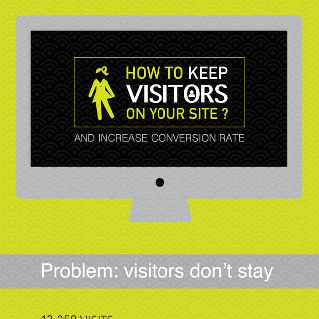How to keep visitors on your web site | PDF