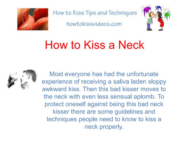 How to kiss | PPSX