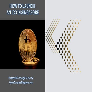 Guide on How to Launch an ICO in Singapore | PDF