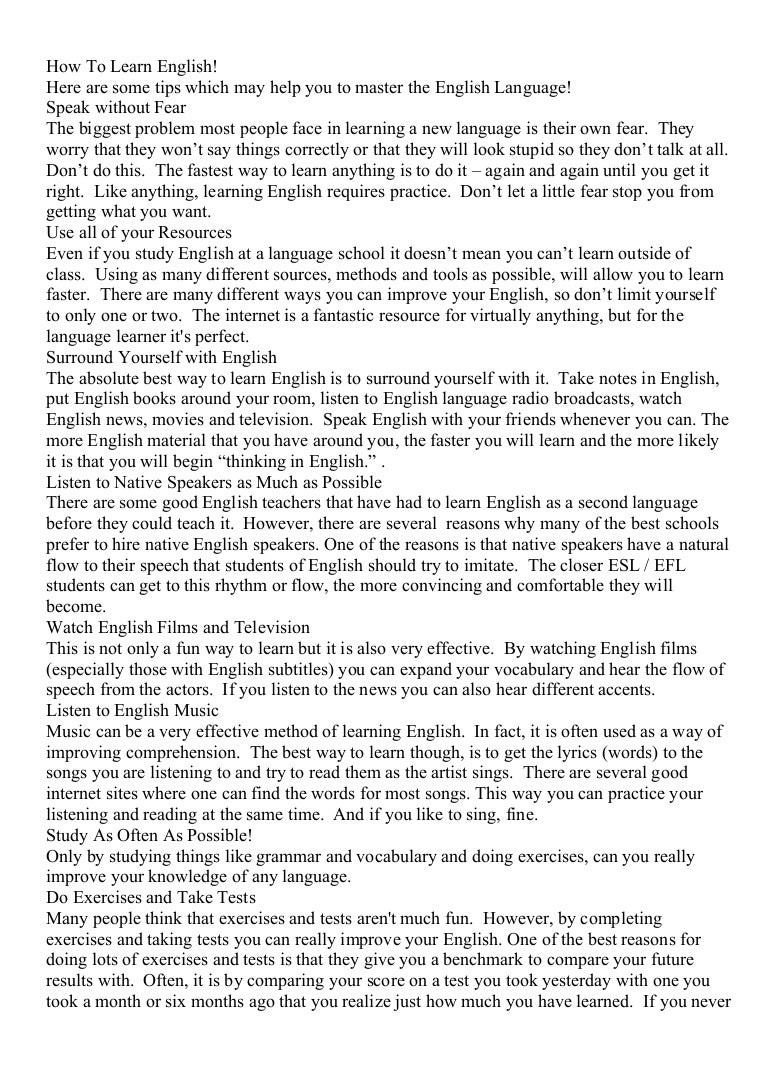 How To Learn English how-to-learn-english