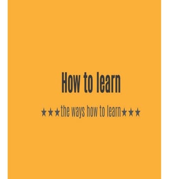 How to Learning.pptx
