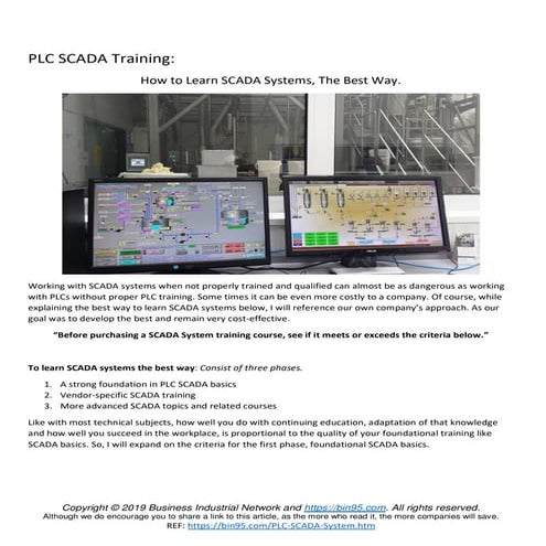 How To Learn Scada Pdf
