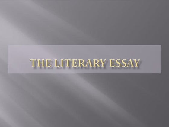 Literary Text Analysis: Basics | PPT | Drama | Genres
