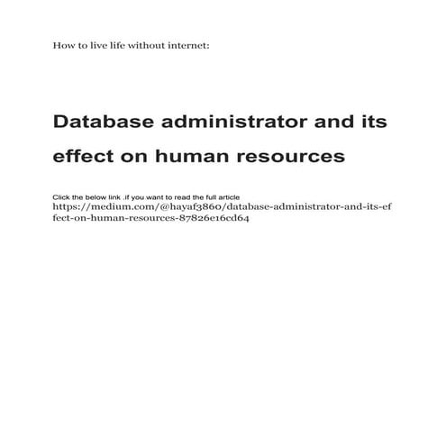 How to live life without internet_ (1).pdf | Internet for Beginners ...