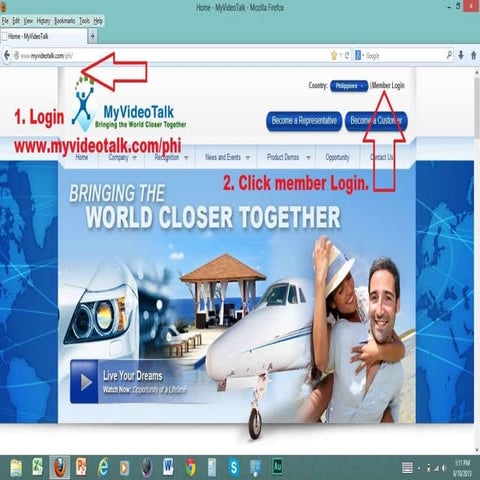 How to Login to MVT back office | PPT