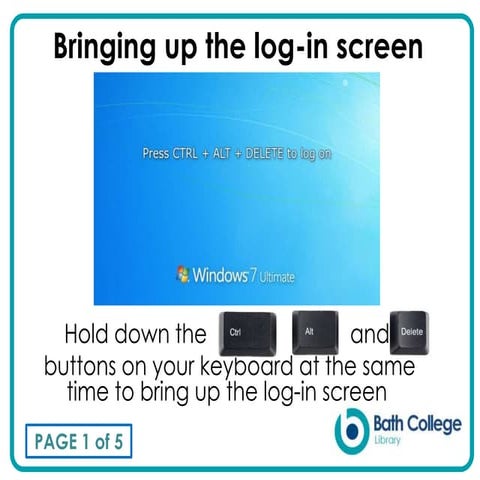 How to log into the network3 | PPT