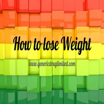 How to lose weight | PPT