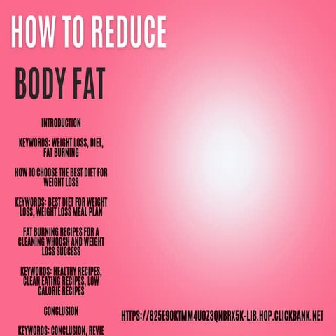 how to Reduce Body Fat | PDF
