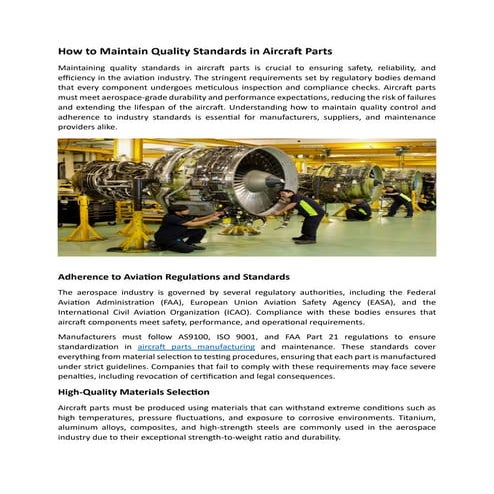 How to Maintain Quality Standards in Aircraft Parts.pdf
