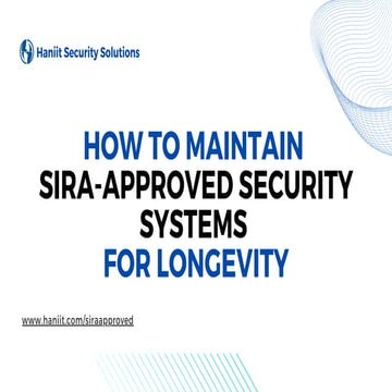 How to Maintain SIRA-Approved Security Systems for Longevity.pdf