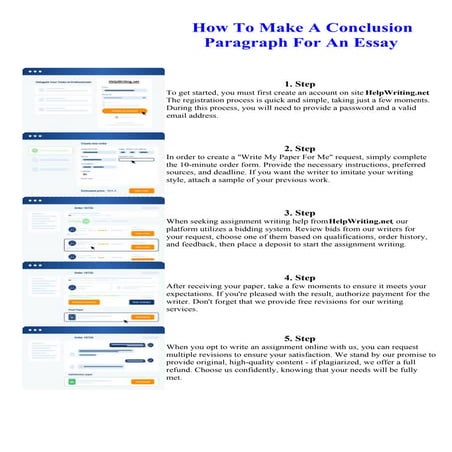 How To Make A Conclusion Paragraph For An Essay | PDF