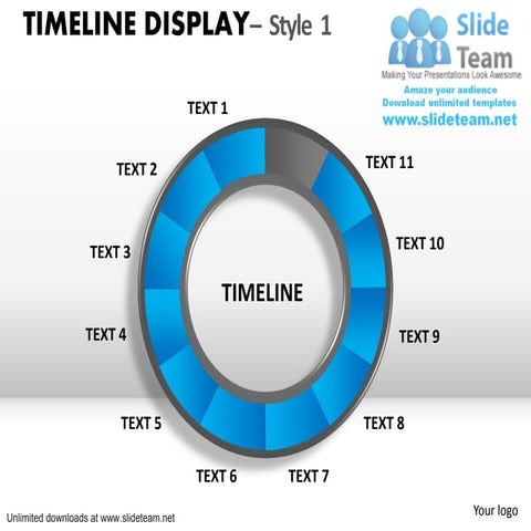 How to make action timeline display 1 power point slides and ppt ...