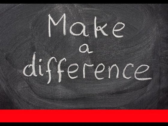 Making a Difference ppt show | PPT