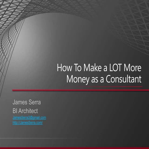 How To Make a LOT More Money as a Consultant | PPT