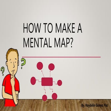 How to make a mental map | PPTX