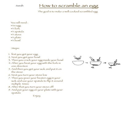 How to make an egg | PAGES