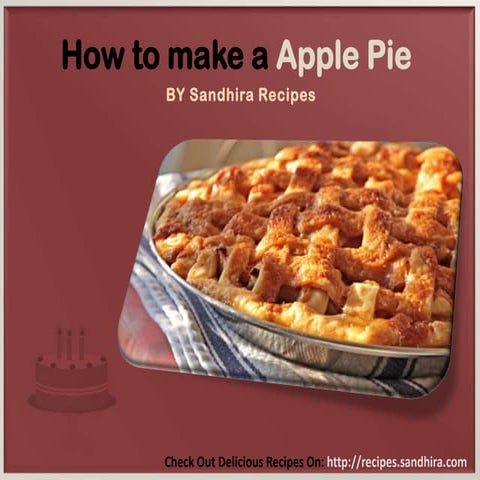 How to Make Apple Pie | PPTX
