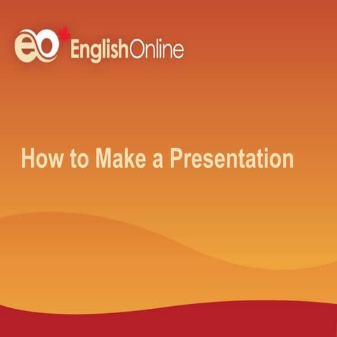 How to Make a Presentation | PPT