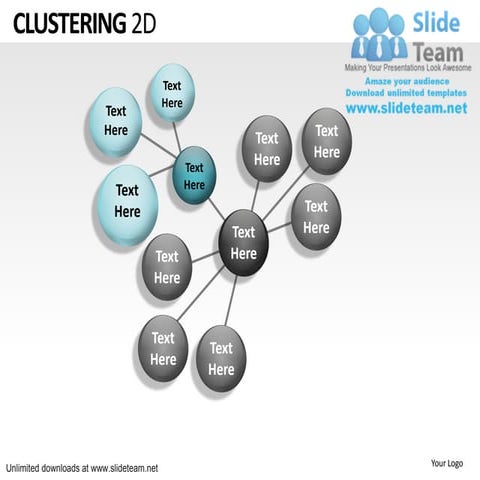 How to make architecture clustering 2 d powerpoint slides and ppt ...