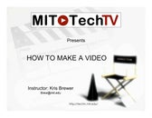 Classroom video production | PPT