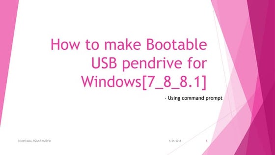 How to Create a Bootable USB Flash drive.pptx