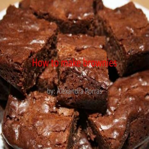 How to make brownies | PPT
