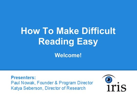 reading | PPT