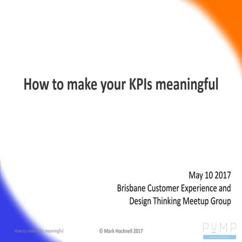 Measuring the experience meaningful measurement for service blueprints ...