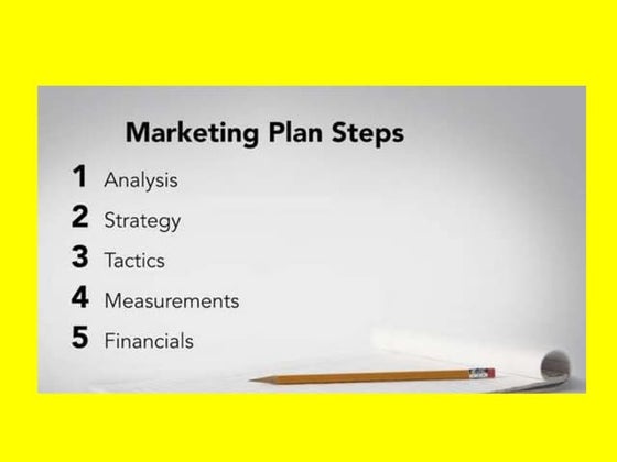 How to make a marketing plan | PPT