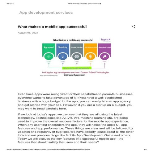 How to make mobile app successful | PDF