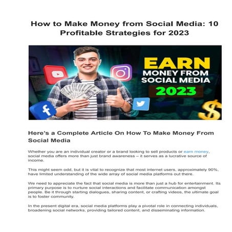 How to Make Money from Social Media 10 Profitable Strategies for 2023.pdf