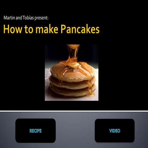How to make pancakes | PPTX