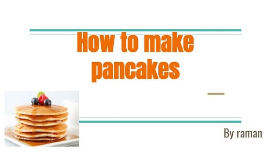Pancakes | PDF