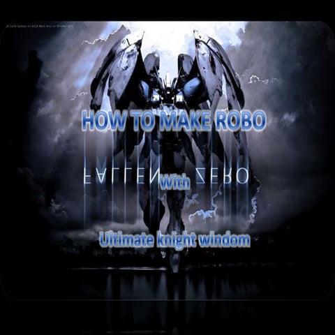 How to make robo | PPT