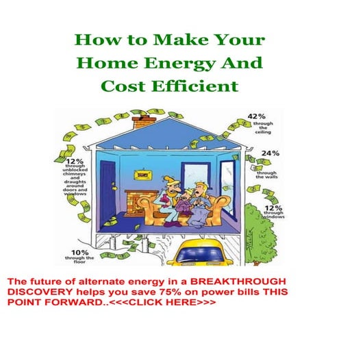 How to make_your_house_energy_and_cost_efficient | PDF | Gas and ...