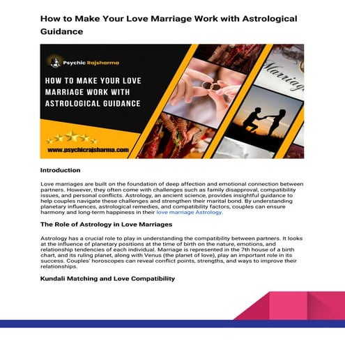 How to Make Your Love Marriage Work with Astrological Guidance.docx