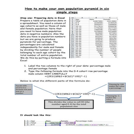 How to make your own population pyramid in six simple steps | DOCX