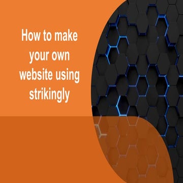 How to make your own website using strikingly.pptx