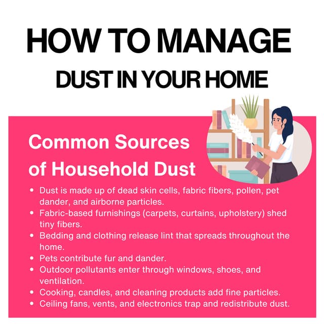 How to Manage Dust in Your Home.p d f | PDF