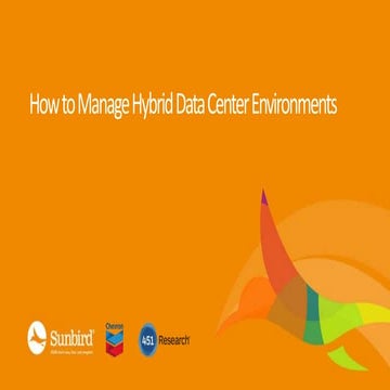 How to Manage Hybrid Data Center Environments | PPTX