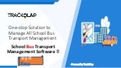 LIVE SCHOOL BUS TRACKING | PPT